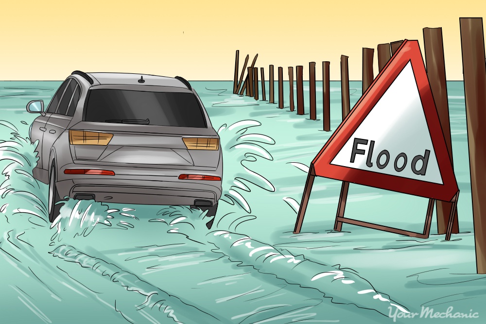 How to Drive Your Vehicle Through a Flood | YourMechanic Advice