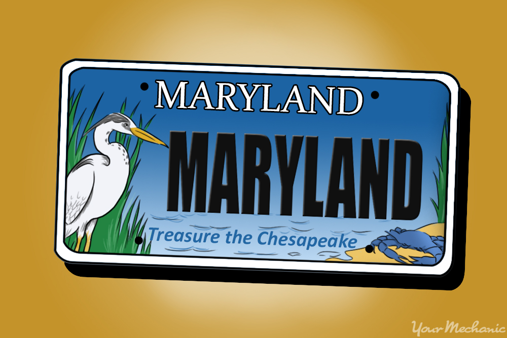 How to Buy a Personalized License Plate in Maryland | YourMechanic Advice