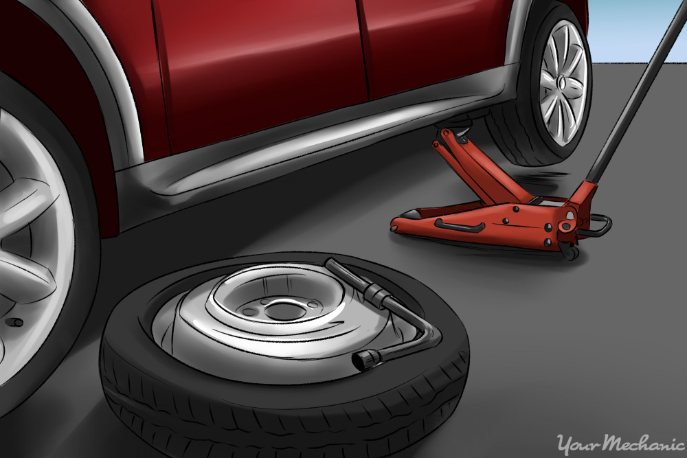 How to Change a Tire | YourMechanic Advice
