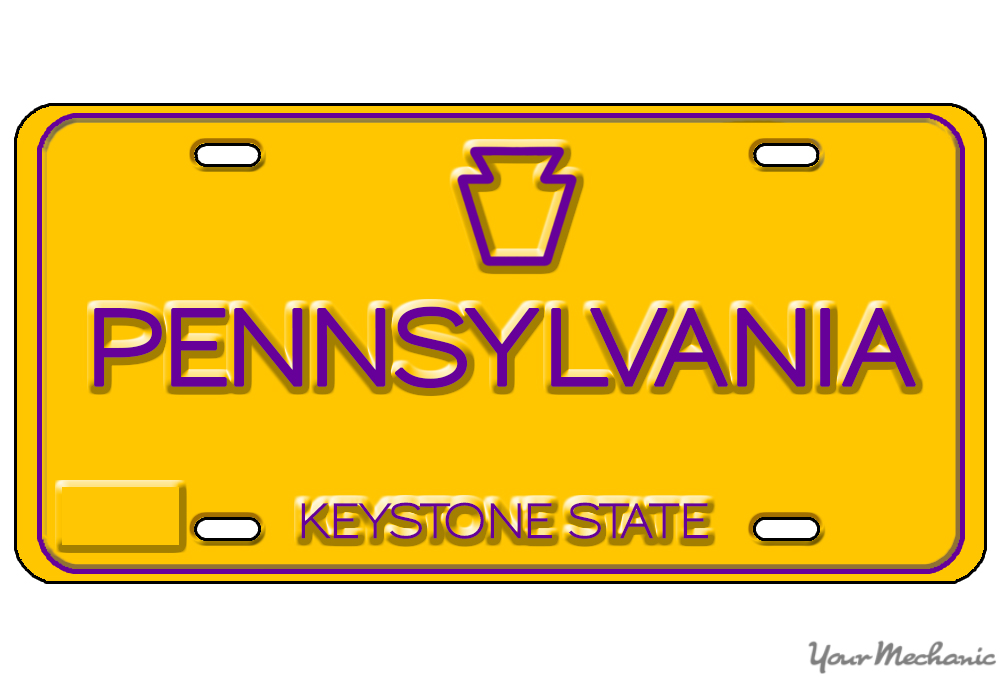 How to Buy a Personalized License Plate in Pennsylvania | YourMechanic ...